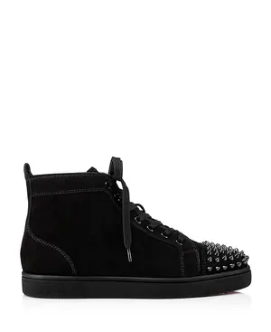 CHRISTIAN LOUBOUTIN Lou Spikes High Top Sneakers
