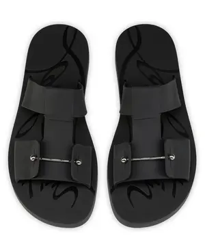 CHRISTIAN LOUBOUTIN Zakouski Rubber Sandals