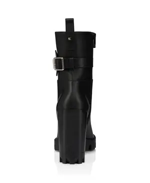 CHRISTIAN LOUBOUTIN Dianouchette Lug Ankle Boots