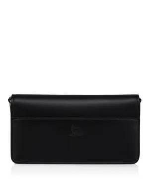 CHRISTIAN LOUBOUTIN Bettina Mini Bag With Webbing Strap - Black
