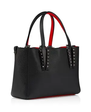 CHRISTIAN LOUBOUTIN Cabata Mini Tote Bag - Black