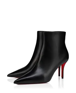 CHRISTIAN LOUBOUTIN Miss Z Booty Zipped Booties