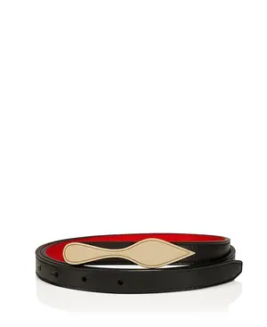 CHRISTIAN LOUBOUTIN Bettina Belt - Black