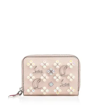 CHRISTIAN LOUBOUTIN Panettone Compact Wallets - Leche