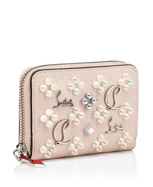 CHRISTIAN LOUBOUTIN Panettone Compact Wallets - Leche