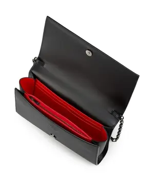 CHRISTIAN LOUBOUTIN Paloma Clutch With Studded Embellishments - Black