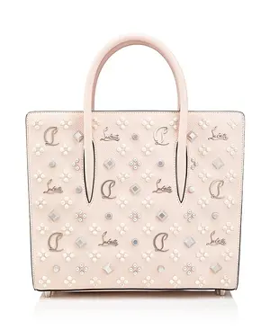 CHRISTIAN LOUBOUTIN Paloma Medium Handbag - Beige