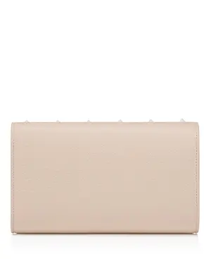 CHRISTIAN LOUBOUTIN Paloma Chain Wallet - Leche