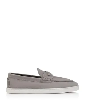 CHRISTIAN LOUBOUTIN Chambeliboat Bateau Loafer - Phantom Grey