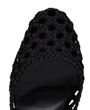 CHRISTIAN LOUBOUTIN Jane Pump Nandina Woven Pumps - Black