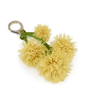 CHRISTIAN LOUBOUTIN Flower Mimosa Bag Charm