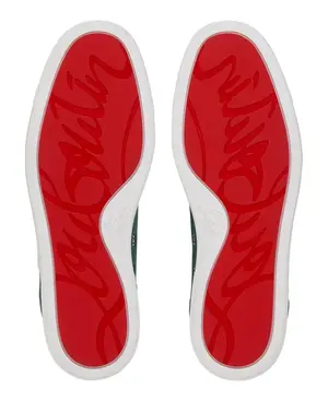 CHRISTIAN LOUBOUTIN Retero Low Top Sneakers - Agave
