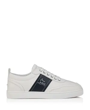 CHRISTIAN LOUBOUTIN Retero Low Top Sneakers - White