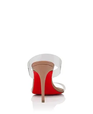 CHRISTIAN LOUBOUTIN Just Nothing Mule Sandal - Blush