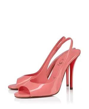 CHRISTIAN LOUBOUTIN Sofia Z Sling Back Pump - Grapefruit
