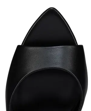 CHRISTIAN LOUBOUTIN Miss Z Mule Stiletto Sandal - Black