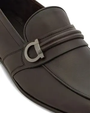 FERRAGAMO Gancini Saddle Loafers