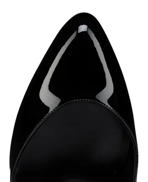 CHRISTIAN LOUBOUTIN Patent Calf Leather Fannylove Sling Pumps