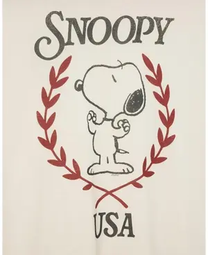 Junk Food Clothing Snoopy Usa Graphic Tank