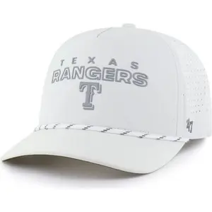 '47 Texas Rangers Forward Vault Hitch Adjustable Hat - White