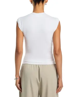Alexander Wang Twisted Layered Bust Tee