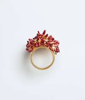 Bottega Veneta Sea Coral Ring