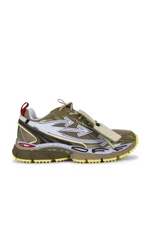 Off-White Be Right Back" Sneakers - Brown