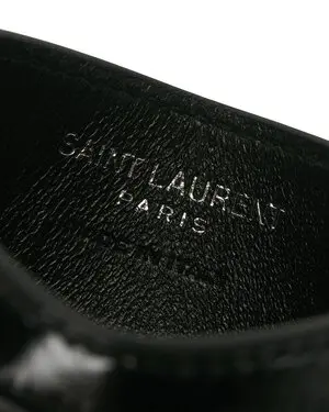 Saint Laurent Credit Card Case - Nero