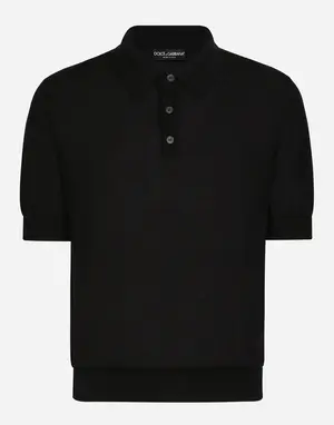 Dolce & Gabbana Extra-fine Cashmere Polo-shirt