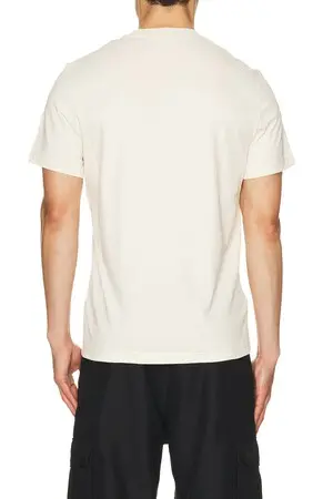 Moncler T-shirt In Cream