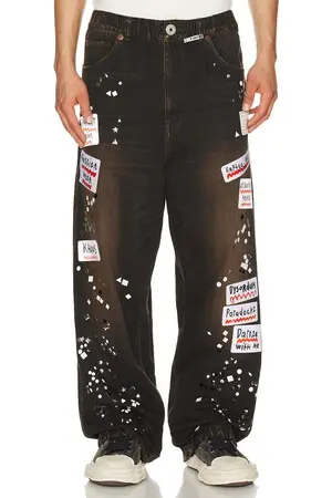 Mihara Yasuhiro Embellished Jeans For Men