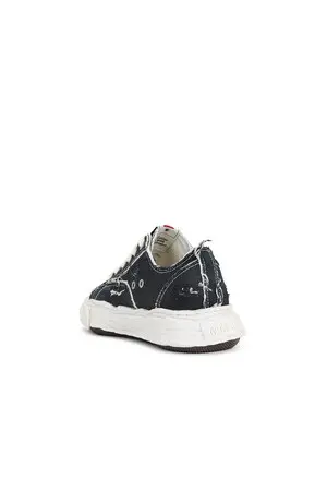 Mihara Yasuhiro Peterson Over-dyed Canvas Low-top Sneakers