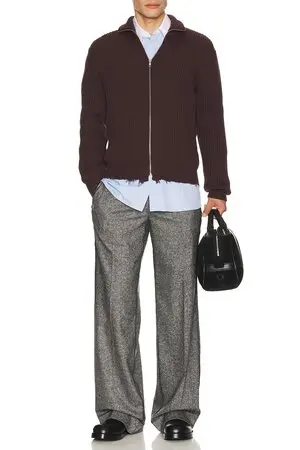 MAISON MARGIELA Sportsjacket In Brown