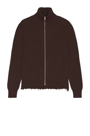 MAISON MARGIELA Sportsjacket In Brown