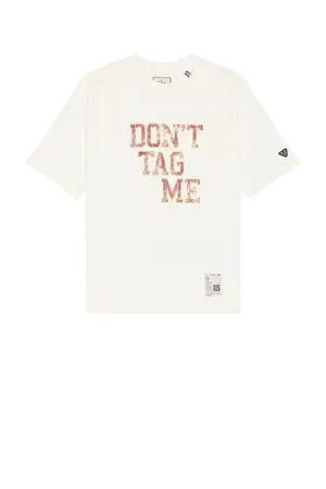 Mihara Yasuhiro Don't Tag Me Printed Tee