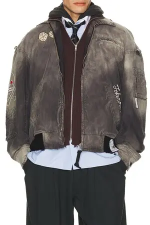 Mihara Yasuhiro Sun Faded Military Jacket