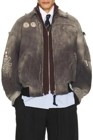 Mihara Yasuhiro Sun Faded Military Jacket