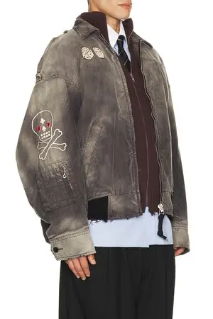 Mihara Yasuhiro Sun Faded Military Jacket