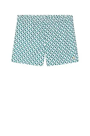 Casablanca Printed Swim Shorts In Multi