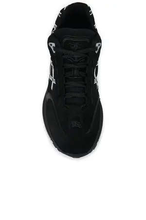 Burberry Eclipse Runner Suede And Textile Sneakers