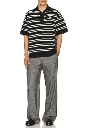 Amiri Ma Stripe Knit Polo