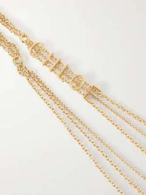 Chloé Logo-embellished -tone Necklace
