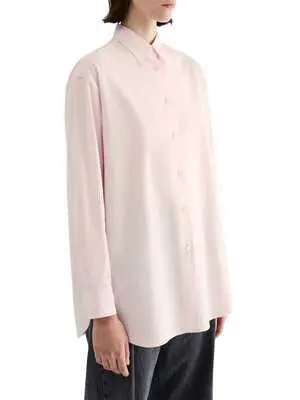 JIL SANDER Lightweight Cotton Poplin Shirt - Multicolor