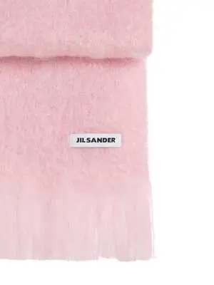 JIL SANDER Small Wool Blend Scarf - Multicolor