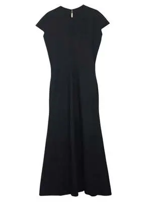 JIL SANDER Maxi Dress With Cutout Detail - Black