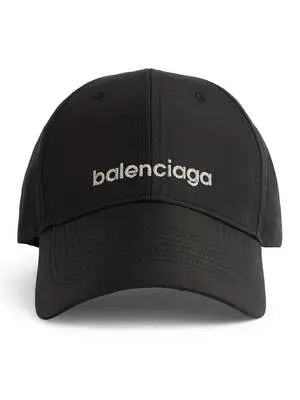 Balenciaga Men`s Techwear Hat - Black