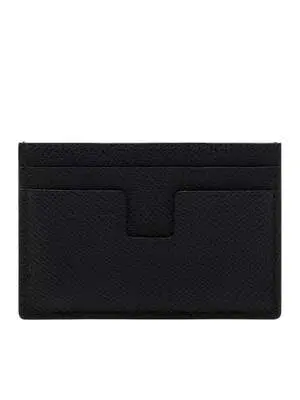 TOM FORD Classic Small Grain Leather Card Holder