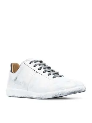 MAISON MARGIELA Replica Leather Sneakers - Multicolor