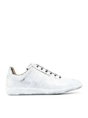 MAISON MARGIELA Replica Leather Sneakers - Multicolor