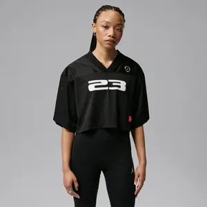 JORDAN Brooklyn Jersey Top - Black
